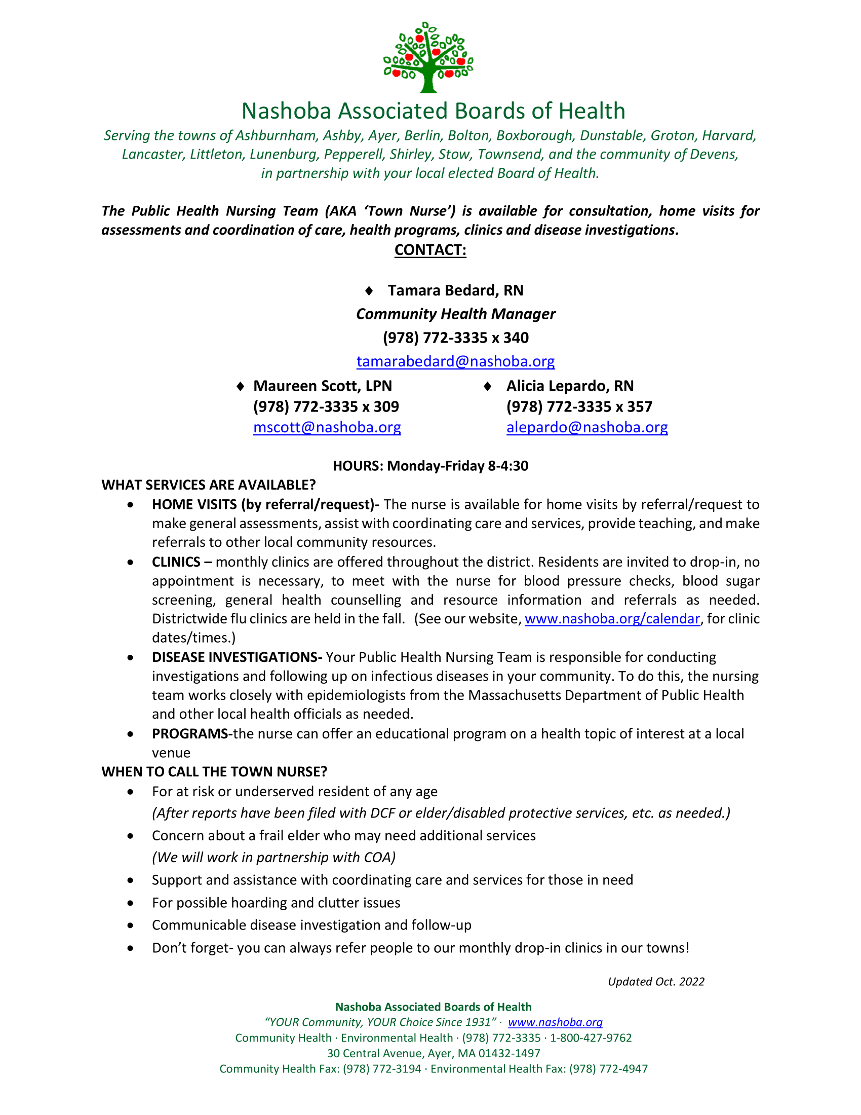 Board of Health - Town of Groton