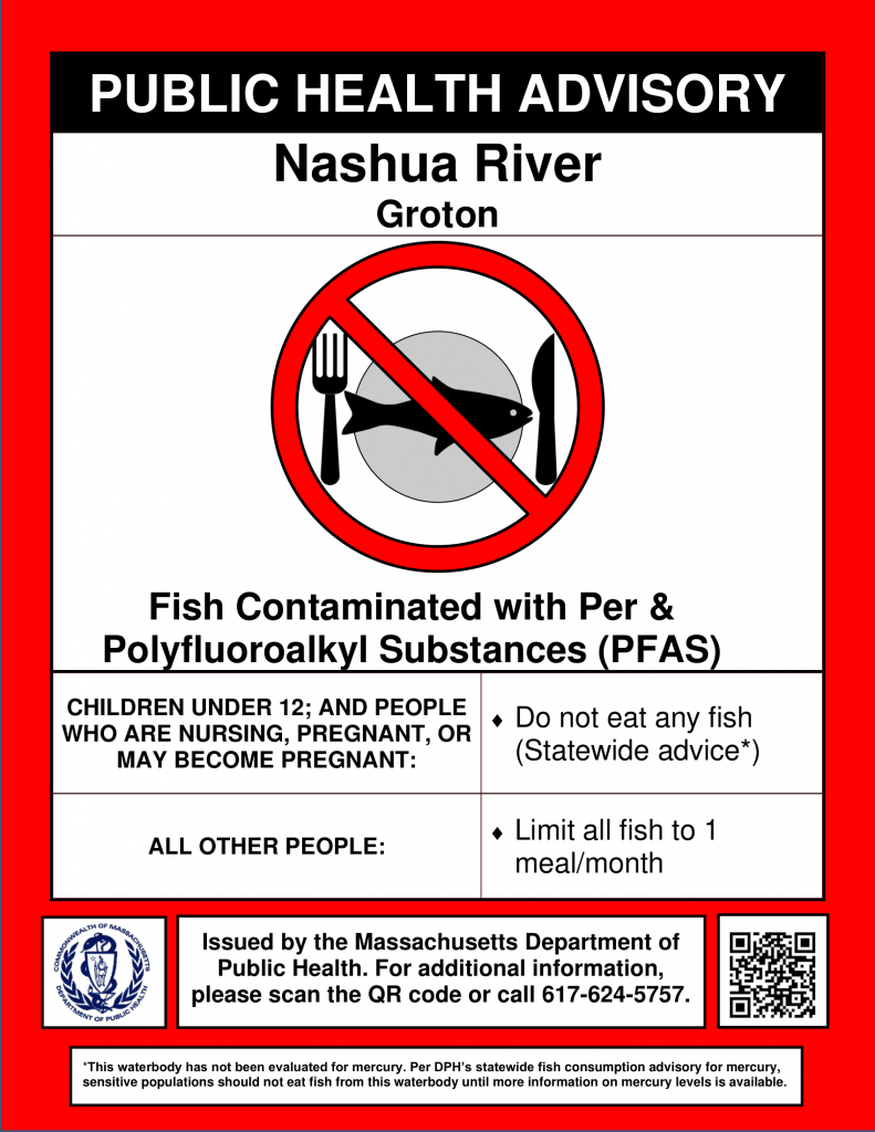Fish Consumption Advisory - Town of Groton