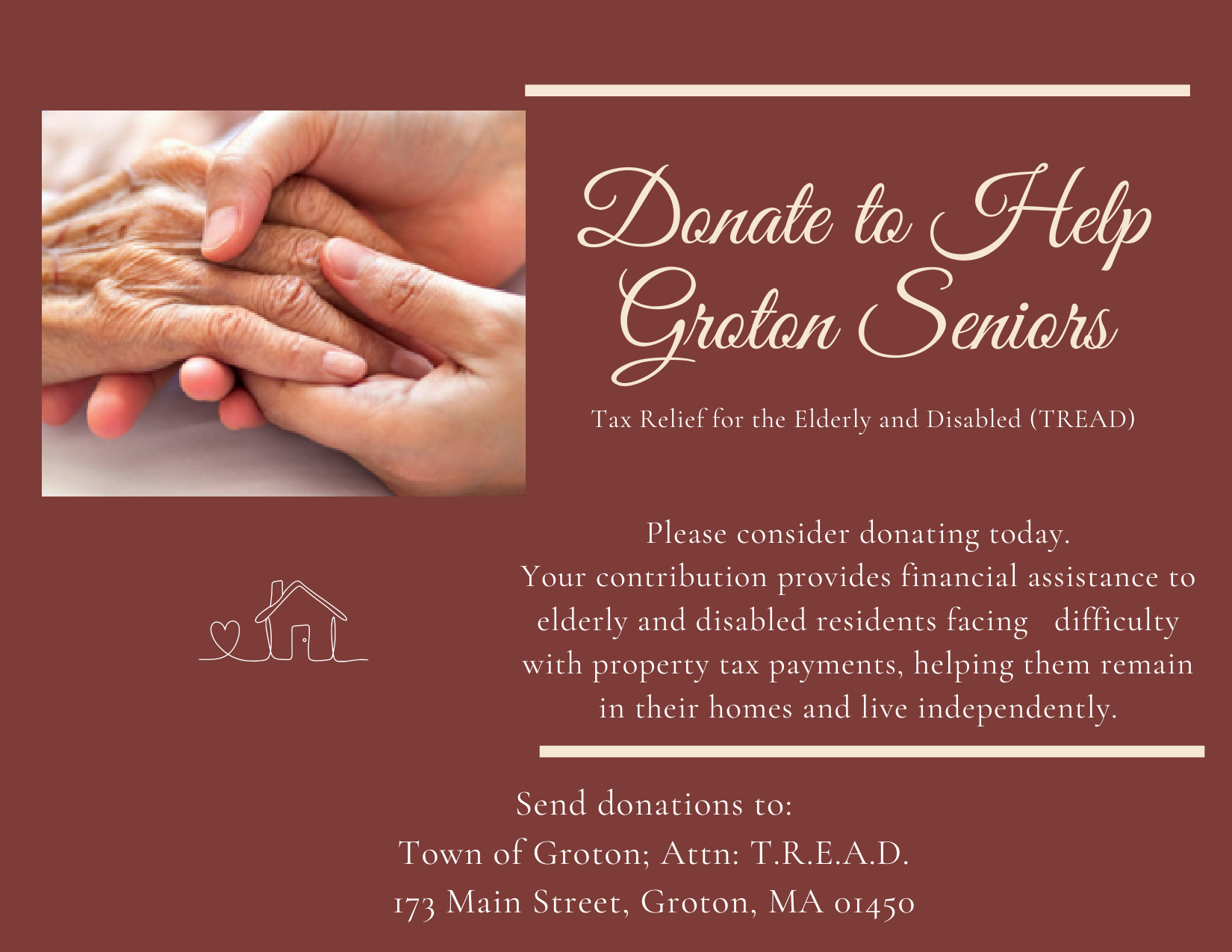 Donate to Help Groton Seniors - Town of Groton